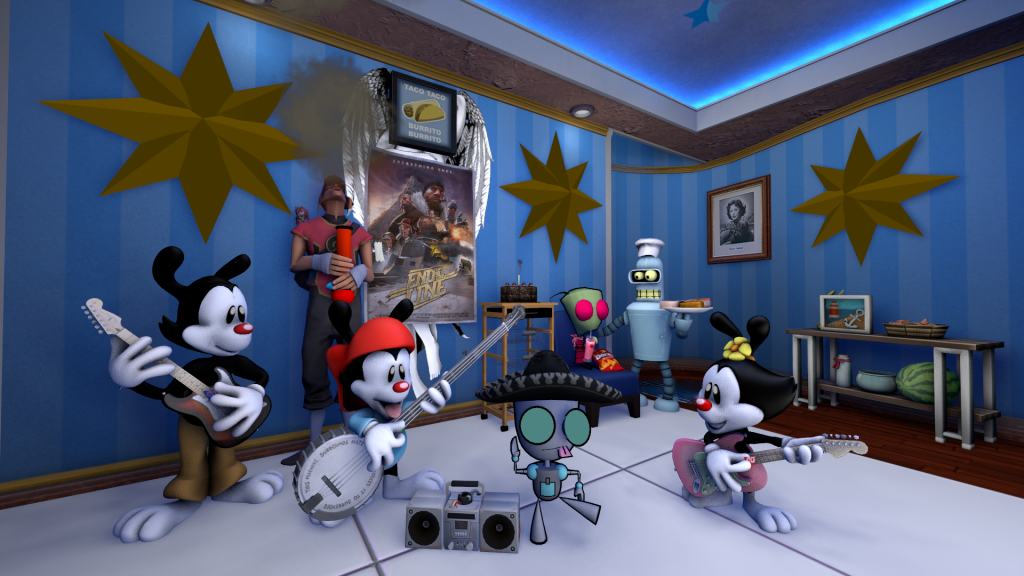 The Animaniacs meet the Full Metal Mexican Dancing Robot – Alxala's ...